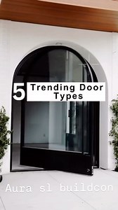 5 trending door types  Pocket door Barn door French door Bifold...