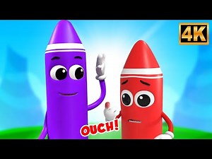 Boo Boo Song - Nursery Rhymes & Kindergarten Videos by Baby Rainbow