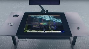 Lian Li's Gaming Desk Features Built-In, Transparent OLED Display