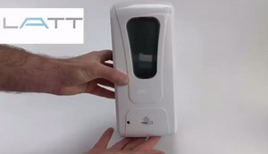 Amazon.com: LATT Automatic Hand Sanitizer Dispenser, Alcohol Spray Hand Sanitizer Machine 1000ML Soap Dispenser Touchless Touch Free Wall Mounted Motion Sensor Smart Soap Dispenser for Bathroom (White) : Home & Kitchen