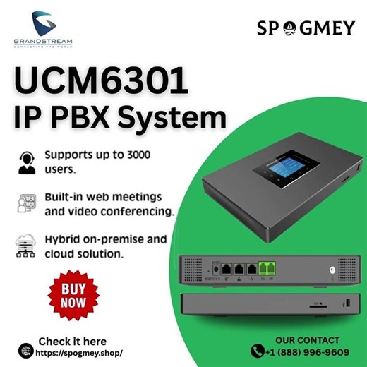 Grandstream UCM6301 ip pbx system #spogmey @Grandstreamlatinamerica @GrandstreamNetworks ​