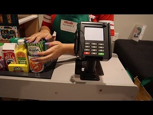 ASMR Roleplay Grocery Shopping and Cashiering | Nails Tapping Wooden Objects & Relaxing💆🏻‍♀️😴