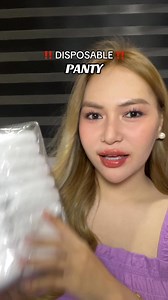 also available in orange app!! product link in comsec! #disposableunderwear #travelneeds #travellife #HygieneFirst #fbreelsfypシ゚ #igreels #michieco | Mich Peñaflor