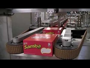 Mpac Langen's Flow Wrapped Product Cartoning Solution