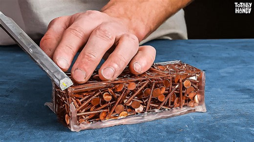 I Made a Hammer from Paper and Nails — And It Actually Works!