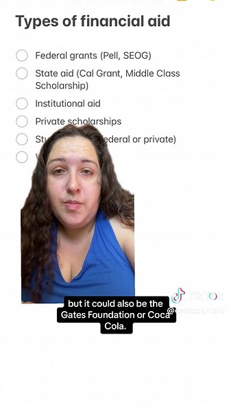 Complete a financial aid application to apply for most of these types of aid. Some aid requires a second application process, but almost all of them will want to see your FAFSA or CA Dream Act Application. Apply today to help you pay for college! Check out our 🔗🌳 for more. #PayingForCollege #FinancialAidAdvice #CollegeLifeHacks #CommunityCollege #FreshmanAdvice #CollegeBound #HighSchoolGraduation #CapCut