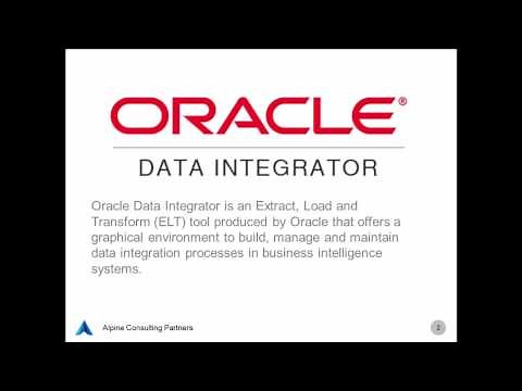 ODI Demo Series - Session 1 - ODI Mappings