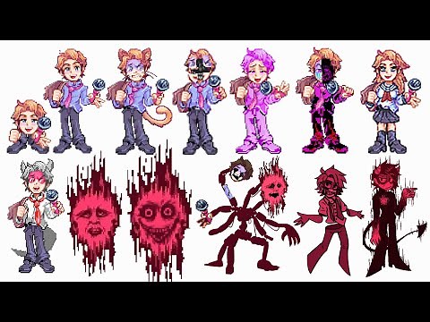 Niveles de Poder de Senpai (Friday Night Funkin)