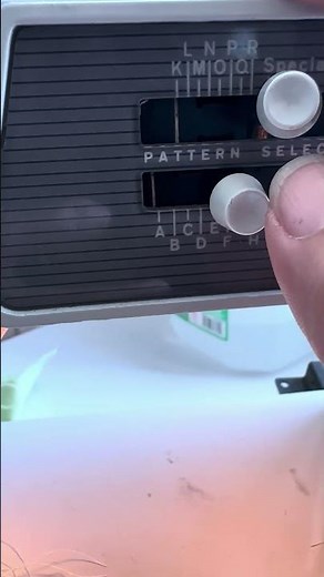 Needle Position Singer 600