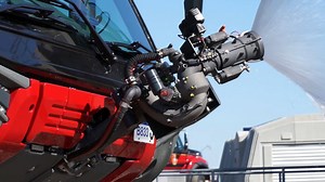 0–50 in under 35 seconds, watch the Volvo Penta powered Rosenbauer Group Panther firefighting truck in action as Toronto Pearson International Airport FESTI first responders put it to the test. Learn more about our durable, powerful #industrial engines: https://bit.ly/39CBals #FESTI #rosenbauerpanther #airport #rescue #firefighting #engines #volvopenta | Volvo Penta North America