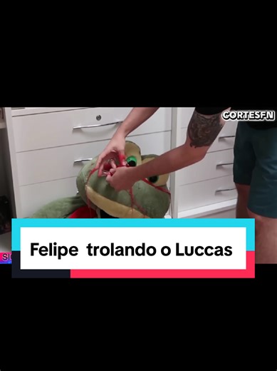 Felipe Neto trolando o Luccas Neto. #felipeneto #luccasneto #fyp #foryou #viral