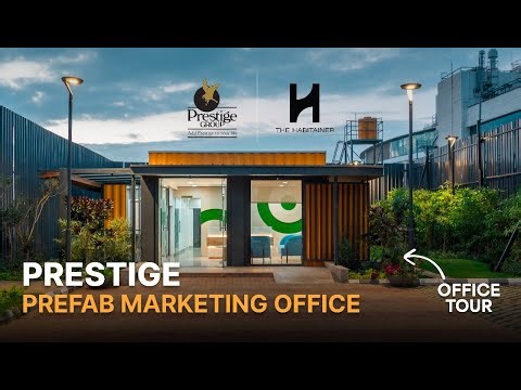 Luxury Prefab Marketing Office | Fast & Smart Build for Developers | The Habitainer