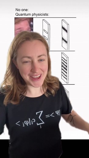 Replying to @me.myself.and_mike even an entire youtube page dedicated to it can leave you with questions #stem Sources: 1. “What Does Quantum Theory Actually Tell Us About Reality?” – Scientific American 2. “Double Slit Experiment explained” – The Royal Institution (YouTube)