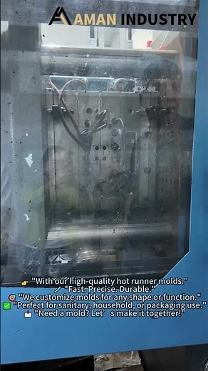 Toilet Bowl Cleaner Basket Mold Production – Hot Runner System