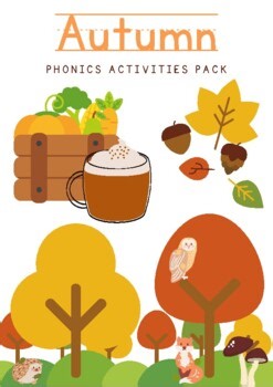 Autumn KS1 Phonics Activity Pack - 20 Pages/6 Activities - Adapted to RWI