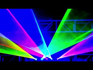 Laser Party Lights – 10 Hours of Flashing Disco Lights & DJ Show Background