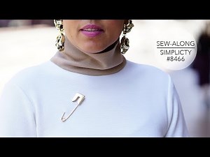 Tutorial for Mimi G Knit Top with Simplicity Pattern 8466