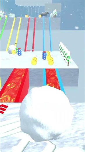 snowball game part 17#shorts