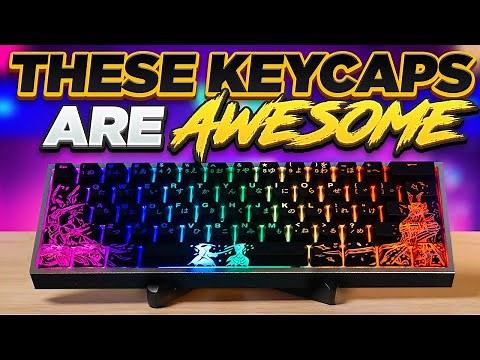 These Keycaps are AWESOME | CableMod Shine Through Keycaps Review