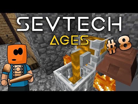 Minecraft - Dowsing Rod for Copper - SevTech Ages #8