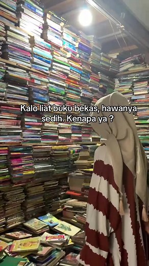 Sedihnya Menemukan Buku Bekas