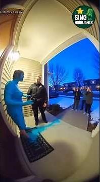 Paint-Soaked HOA Karen Yells at Police While Neighbors Watch 😂🎨👀 (Caught on Ring Camera)