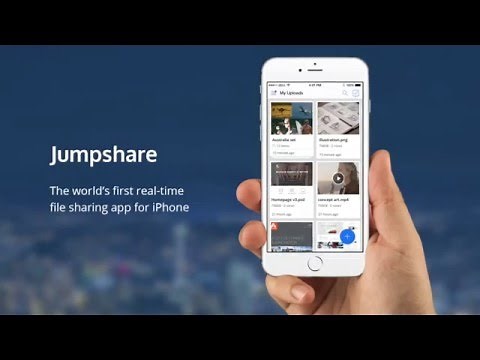 Jumpshare for iPhone (HD) - Real Time File Sharing