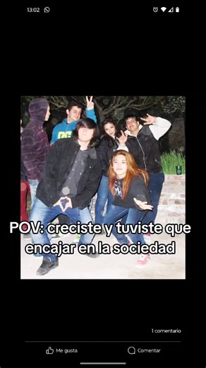 Ser feliz o encajar en la sociedad jaja . . . #fypシ゚ #tik_tok #edit #fyp #world #evolution #photography #photo #argentina