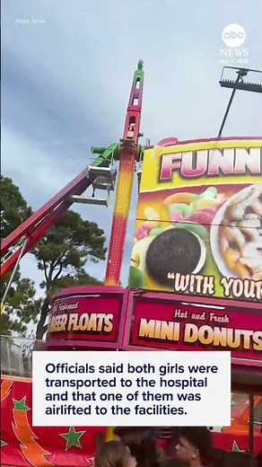 Two girls thrown from Ferris wheel at Louisiana harvest festival