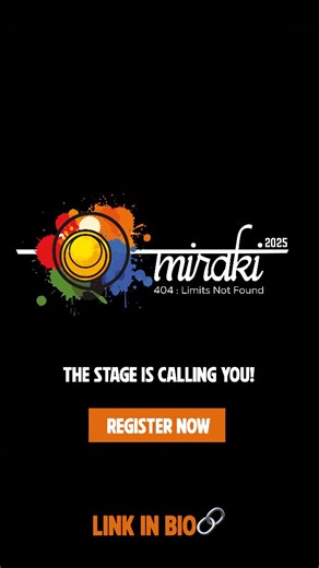 ICAT College of Design & Media on Instagram: "The limitless vibe and talent are on their way 💥💥 Get ready for the moment!!! Save the date: 08 Jan 2026 📢 College students, this is YOUR stage! Register now & battle it out 💥 #Miraki2025 #IcatChennai #DanceBattle Follow @icat_chennai Join our Channel to Get instant Updates 🔗 Link in Bio to Scan & Register - Miraki 2025🪄🪩 . Venue : Egmore Museum Theatre Date : 8 Jan 2026 RSVP - 73584 49701 . ICAT Chennai iCAT College Design & Media College Dan