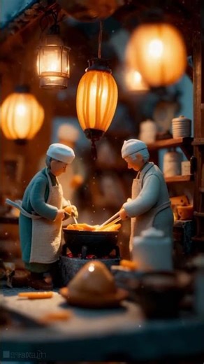 Tiny Chefs Cooking Comfort Food 🍲 | Cozy Village Cooking ASMR (No Talking)