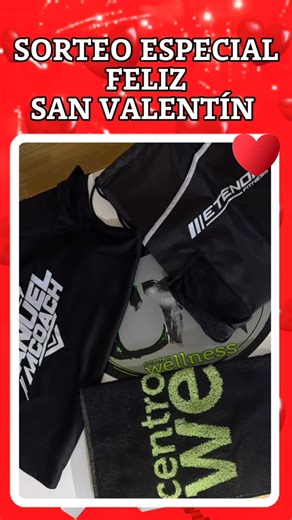 CentroWellnessOn on Instagram: "💖 SORTEO ESPECIAL SAN VALENTÍN 💖 Porque el amor se celebra mejor con un detalle y nuestro amor con vosotros es muy grandes.🫶💚✨ 🎁 Sorteamos: PACK ON🫶🚀💚 📅 Fecha del sorteo: 14/02/2026 👉 Para participar: 1️⃣ Dale ❤️ a esta publicación y Comparte. 2️⃣ Sigue cuentas: @etenonfitness @manuelmcoach93 @centro.wellness.on 3️⃣ Comenta etiquetando a esa persona especial (puedes comentar más de una vez, ¡más comentarios = más oportunidades!) #alcanzatusmetas #centrow