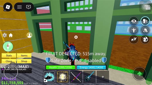 Exploring Blox Fruits Gameplay with T-Rex Adventures