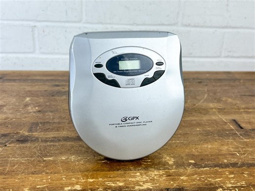 Vintage GPX C3849 Portable CD Player • 8x Oversampling • Programmable 24 Track Discman Style - Etsy