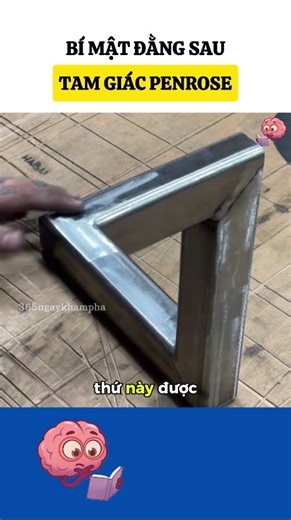 The secret behind the Penrose triangle #interestingfacts #thingsyoumightnotknow #discover