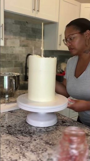 Cake Building Process | Stacking & Filling