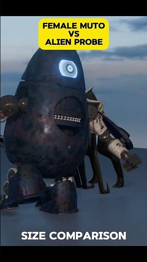 Alien probe VS Female Muto