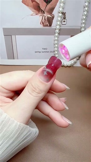 The Ultimate 5-Minute Salon Secret! 💅 No Polish, No Mess! #nailhacks #diynails #viral #shorts