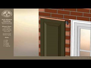 Timberlane Inc - Exterior Shutter Installation using a Lag Pintel