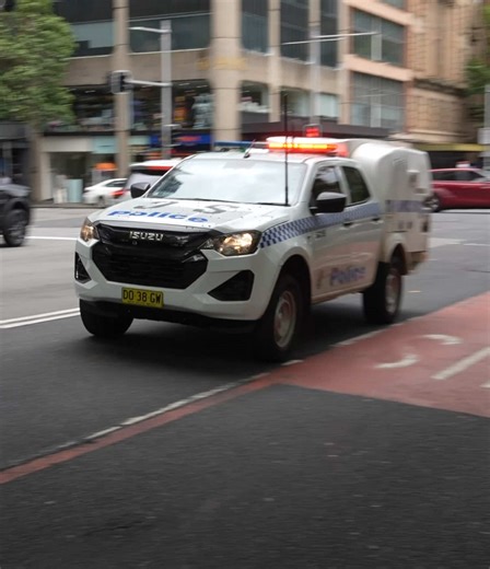 NSW Police Responding in Sydney City