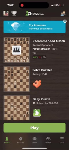 Had a minute spared and we back… #chess #bully #chesstok #checkmate @Chess.com #bullet