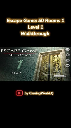 Escape Game: 50 Rooms 1 Level 1 Walkthrough