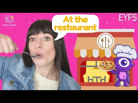 At the Restaurant | EYFS Vocabulary for Kids