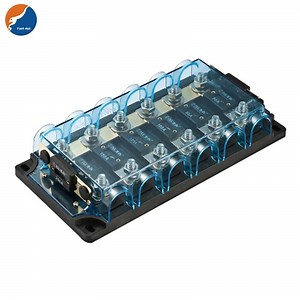 [Hot Item] 6 Way Anl Multi Fuse Distribution Block Holder Box with Insulating Cover