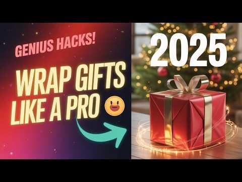 WRAP GIFTS Like a Pro – Holiday HACKS You’ll Love!