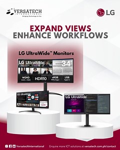 Enhance your workflows with stunning visuals using LG’s Ultrawide...