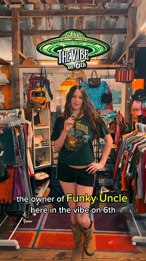 1.4K views · 51 reactions | Vendor Highlight with Funky Uncle inside The Vibe睊 45% off @funky.uncl3 this Friday for Black Friday! #vintage #vintageclothing #vendor #columbusga #colga | The Vibe on 6th | Facebook