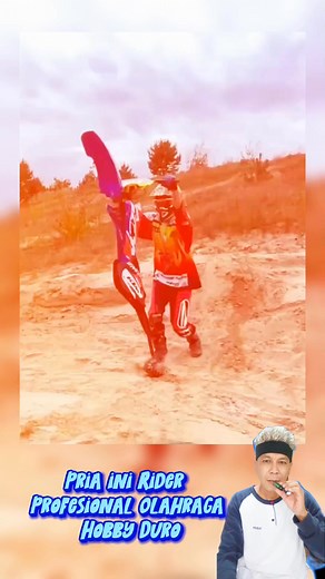 421K views · 814 reactions | Pria ini Rider Profesional Olahraga Hobby Duro #faktaunik #neflix #godvibes #funnyreels #komedi #fyp #viral #trending #ngakak #videolucu | INdra Asm | Facebook