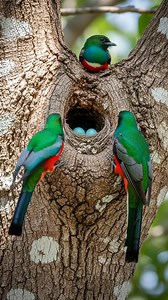 Trogon Family Takes Down Huge Predator! #animals #wildlife | Daily Vu