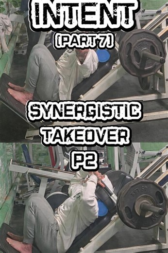 -INTENT- SYNERGISTIC TAKEOVER P2(Part 7) The hack squat is one of the most misunderstood movements in the gym — especially when the goal is quad growth. Here’s why. Take two sets: One performed closer to a 10RM One performed closer to a 15RM Even though the 10RM is heavier, the 15RM will often produce a better direct quad stimulus. As load increases, systemic demand increases. The body starts recruiting more muscles to stabilize and assist the movement — glutes, adductors, core, and even the upp